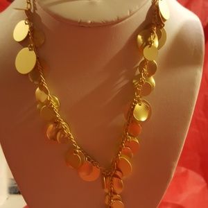 sparta greece | Jewelry | Choker Necklace Drop Disc Chain Goldsilver ...